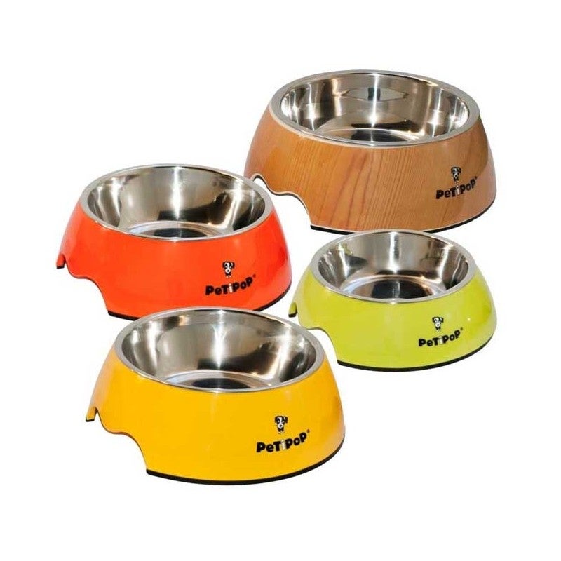 Comedero y Bebedero perros y gatos 160 ML, 350 ML o 700ML. PLATO ACERO ...