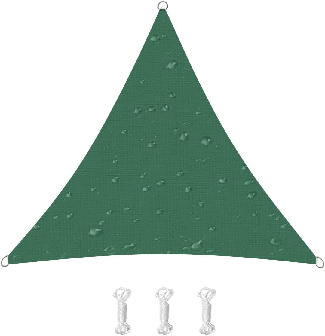 Toldo triangular parasol, protección UV, tejido Oxford, para patio ...