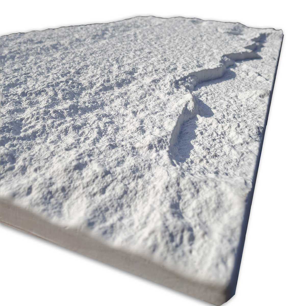 Panneau Décoratif Snow Rockstone en Polyuréthane - Effet Roche 3D ...
