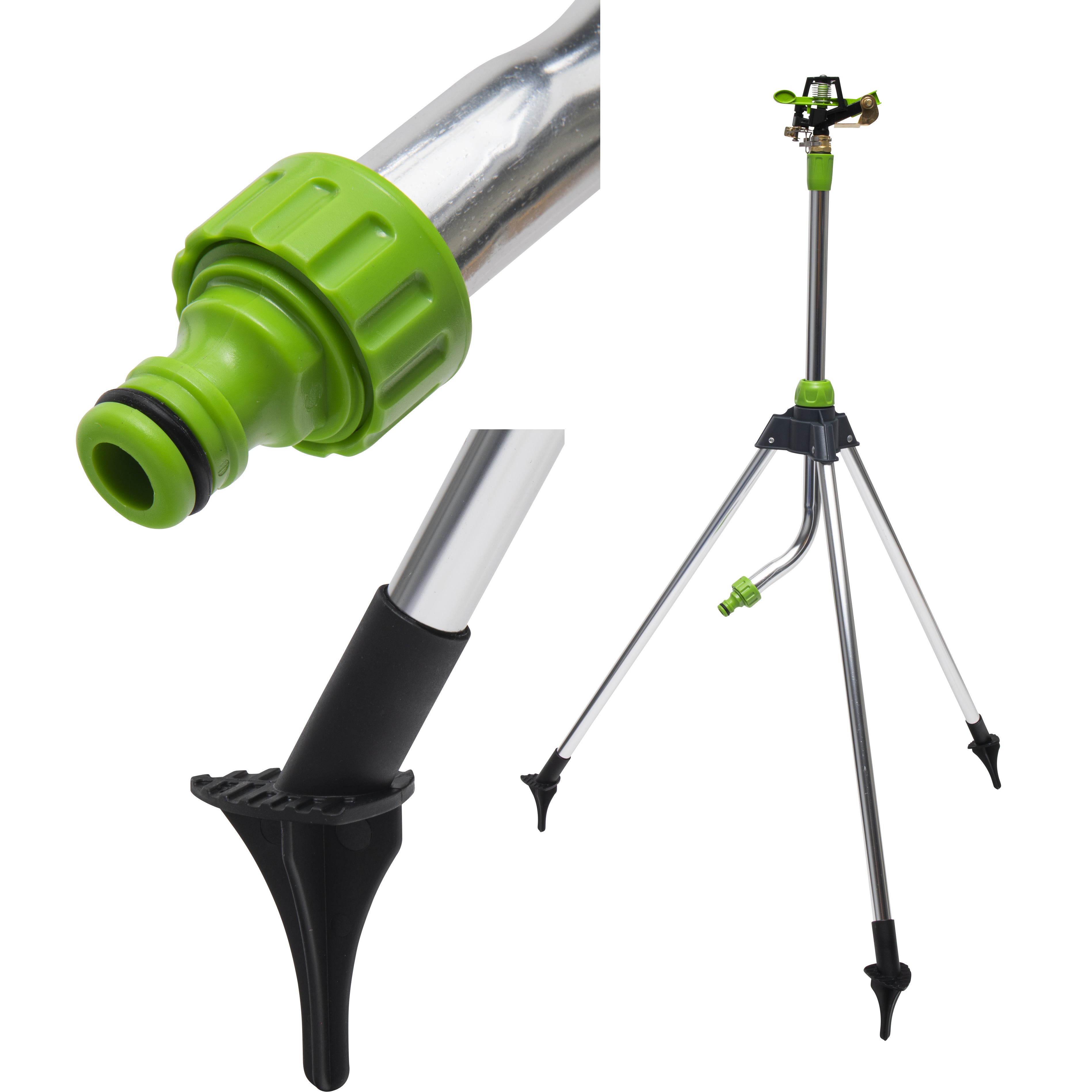 Aspersor de pie ajustable de 67 a 97 cm WERKA PRO | Leroy Merlin
