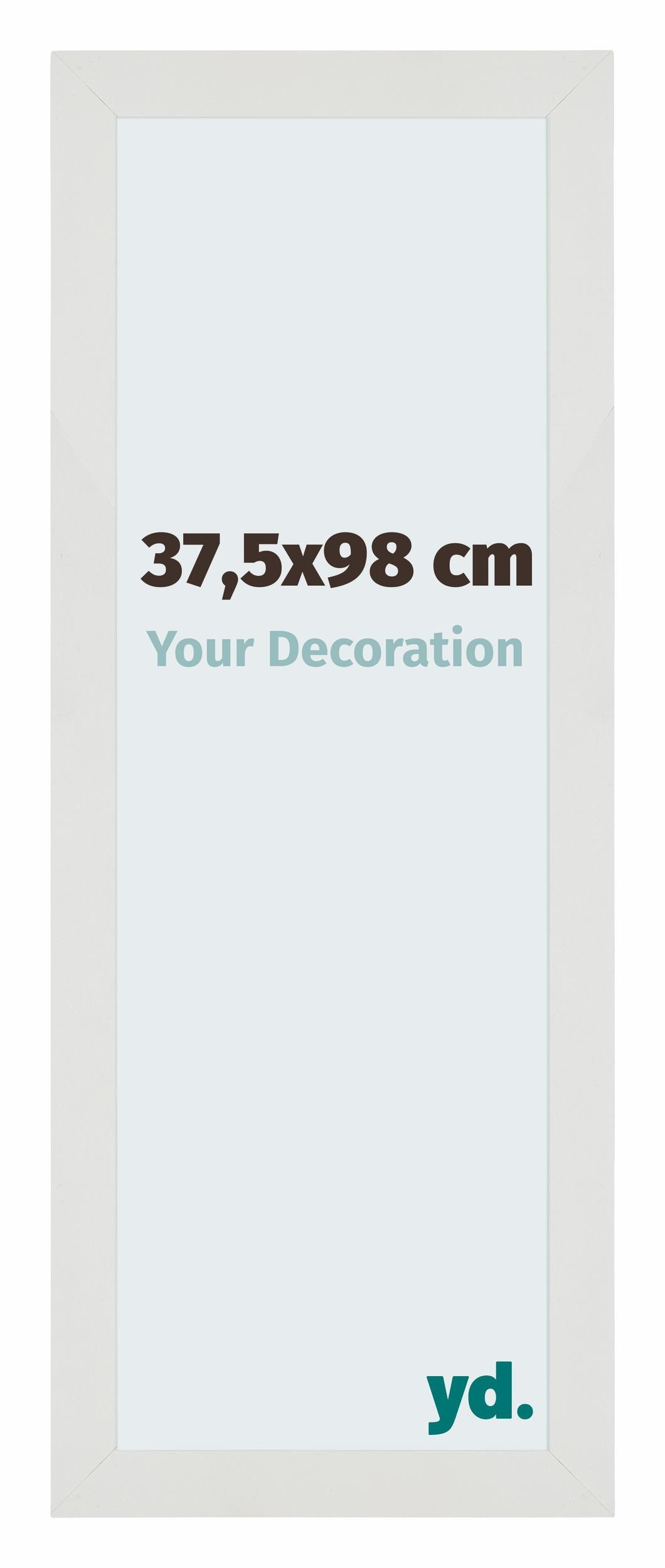 Yd. Cadre photo 37.5x98 cm - Blanc Mat - MDF - Mura | Leroy Merlin