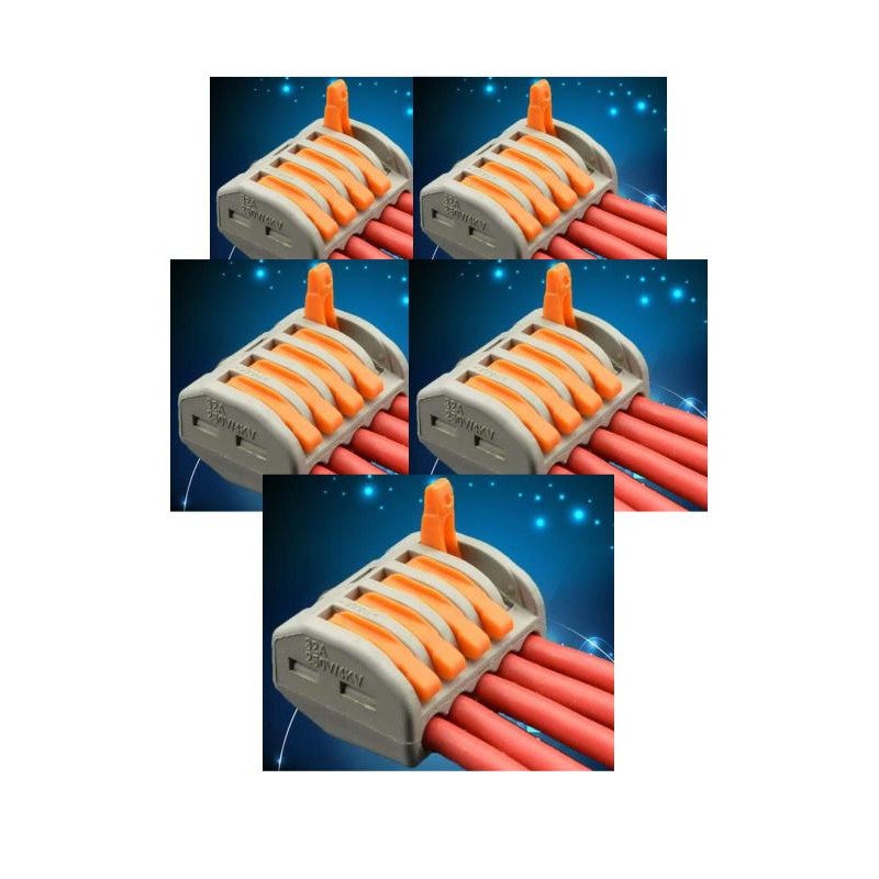 5 conexión de cable tipo terminal 222-5P | Leroy Merlin