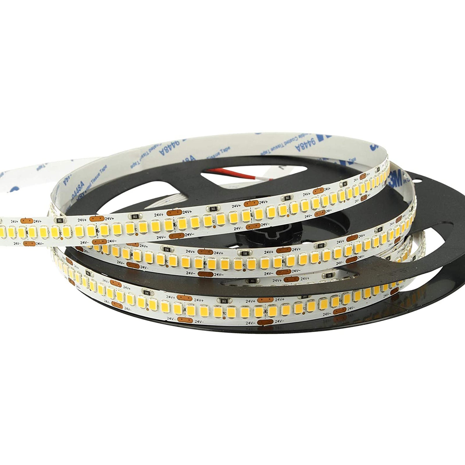 BANDE 1190 LED SMD 2835 BANDE ADHÉSIVE DIMMABLE BOBINE 24V 5 MÈTRES 90W ...