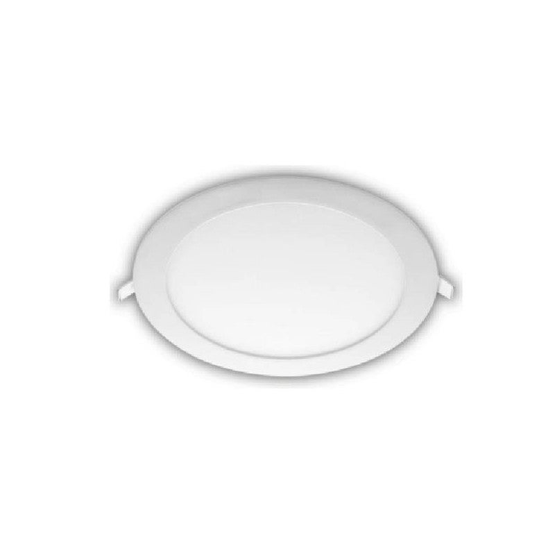 Spot LED Extra-Plat 12W 1080lm Ø170mm 160° Non-Étanche IP40 - Blanc du ...