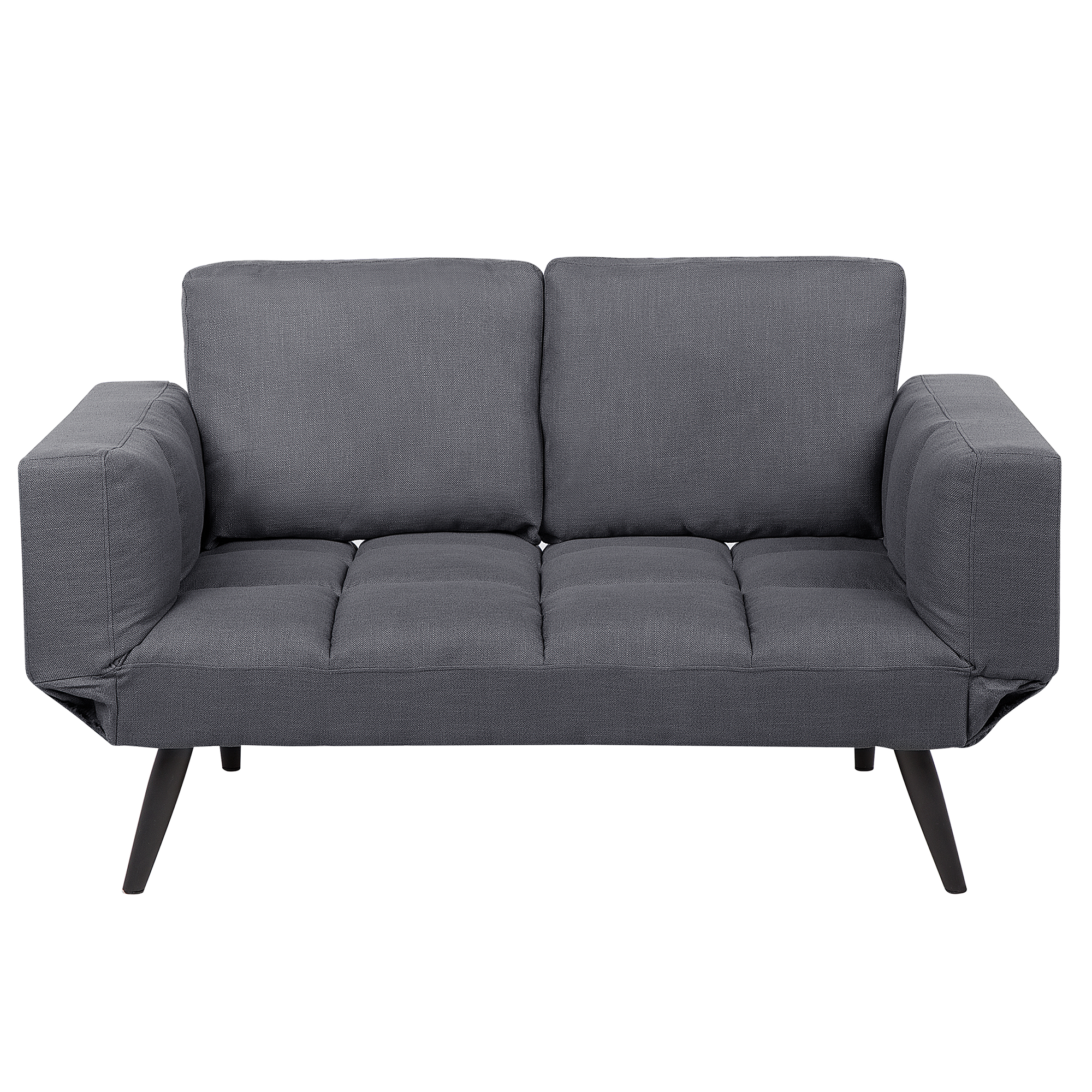 Beliani Sofá cama gris oscuro BREKKE | Leroy Merlin