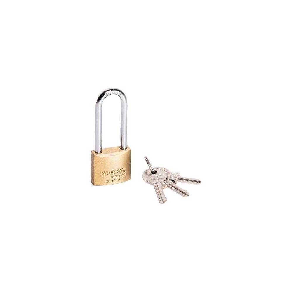 LONG BOW LOCK LOCKING-LINE POP 20011 CISA LAITON CHROME BOW CLÉS 3 MM ...