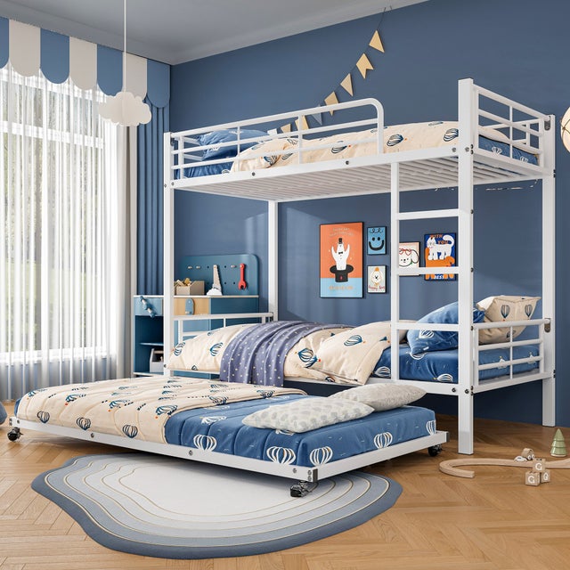 Litera con cama nido: Ahorra espacio y confort