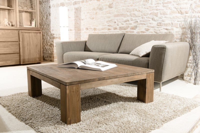 SIXTINE - Table basse 100 x 100 cm basic SIXTINE (2 COLIS) | Leroy Merlin