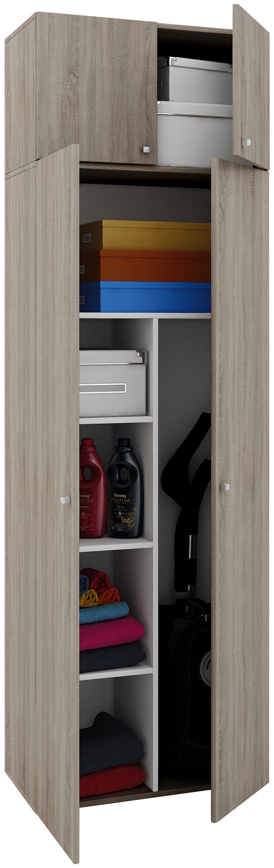 Particularités Vandol L. 70 x H. 218 x P. 40 cm Sonoma Eiche (Sägerau ...