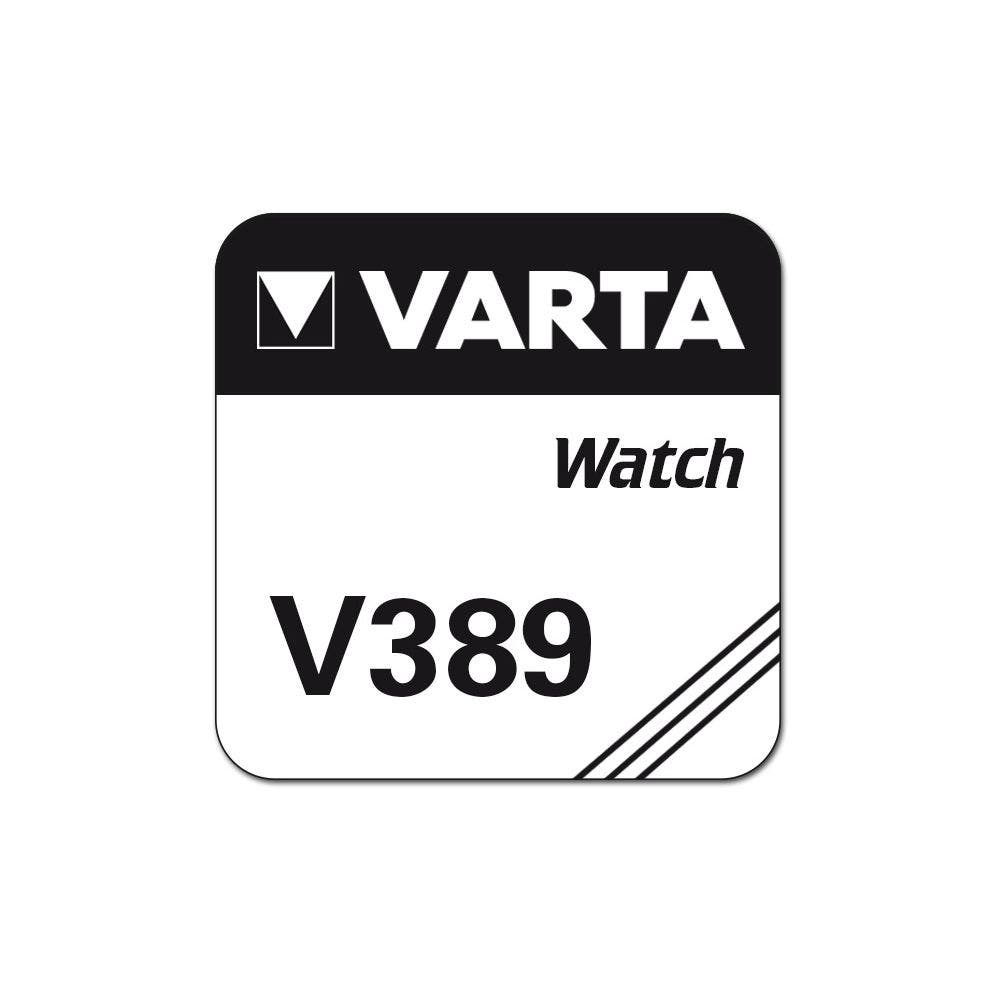VARTA - 1 pile Oxyde d'argent (Zn/Ag2O) 81 mAh - V389 | Bricoman