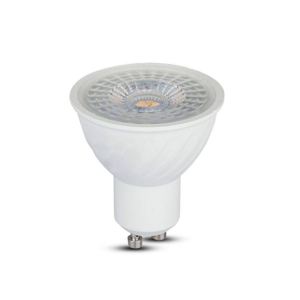 LED LAMPADA GU10 6.5W = 60W 220V 110 Gradi Bianco Neutro 4000K Chip ...