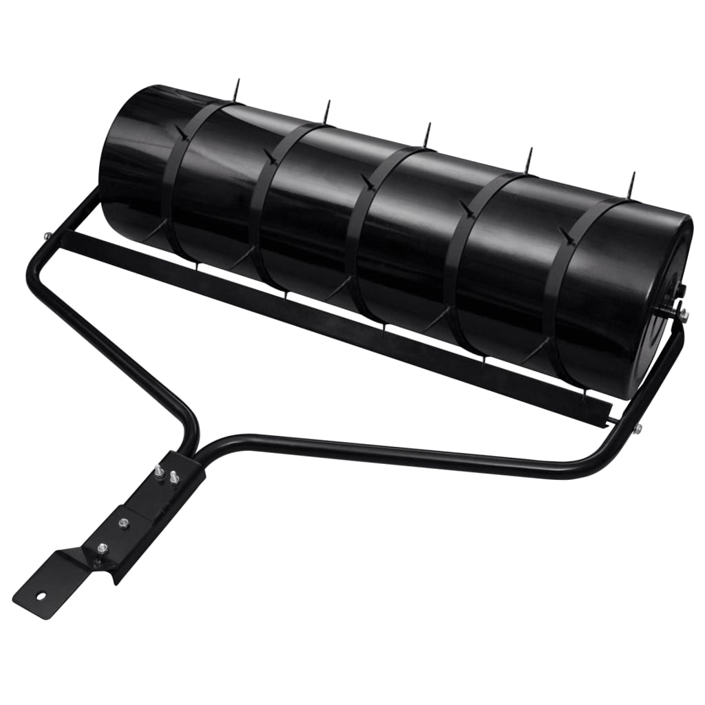 VidaXL Rullo da Giardino con Aeratore a Morsetti Nero 63 L in Ferro ...