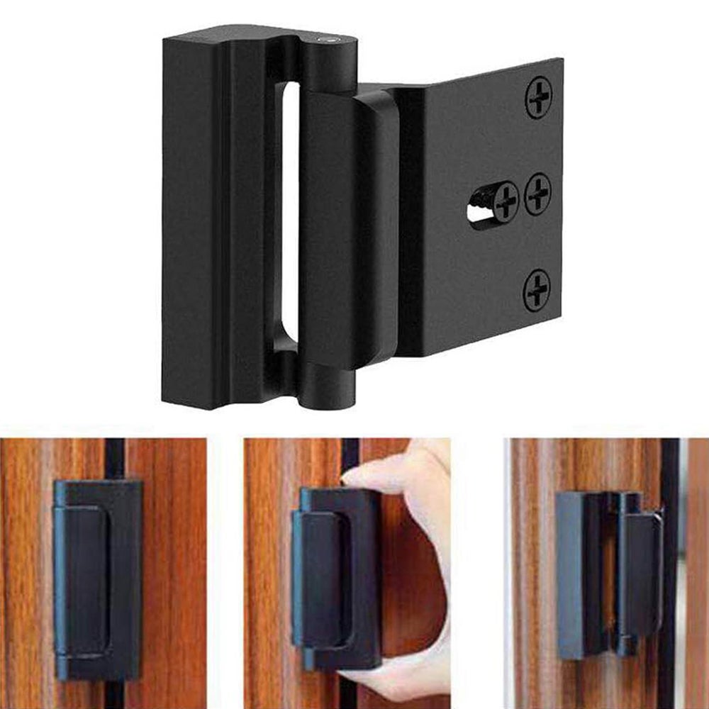 Sécurité Porte Enfant - Verrou de Protection Renforcé Sans Perçage ...