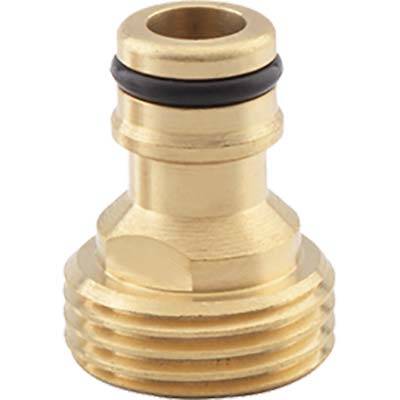 DOUILLE DE ROBINET EN LAITON + RACCORD RAPIDE ÉTOILES 3/4M | Leroy Merlin