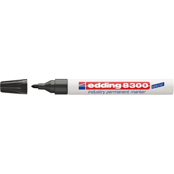 Edding Marqueur permanent 8300 noir graduation 1,5-3 mm pointe ronde ...