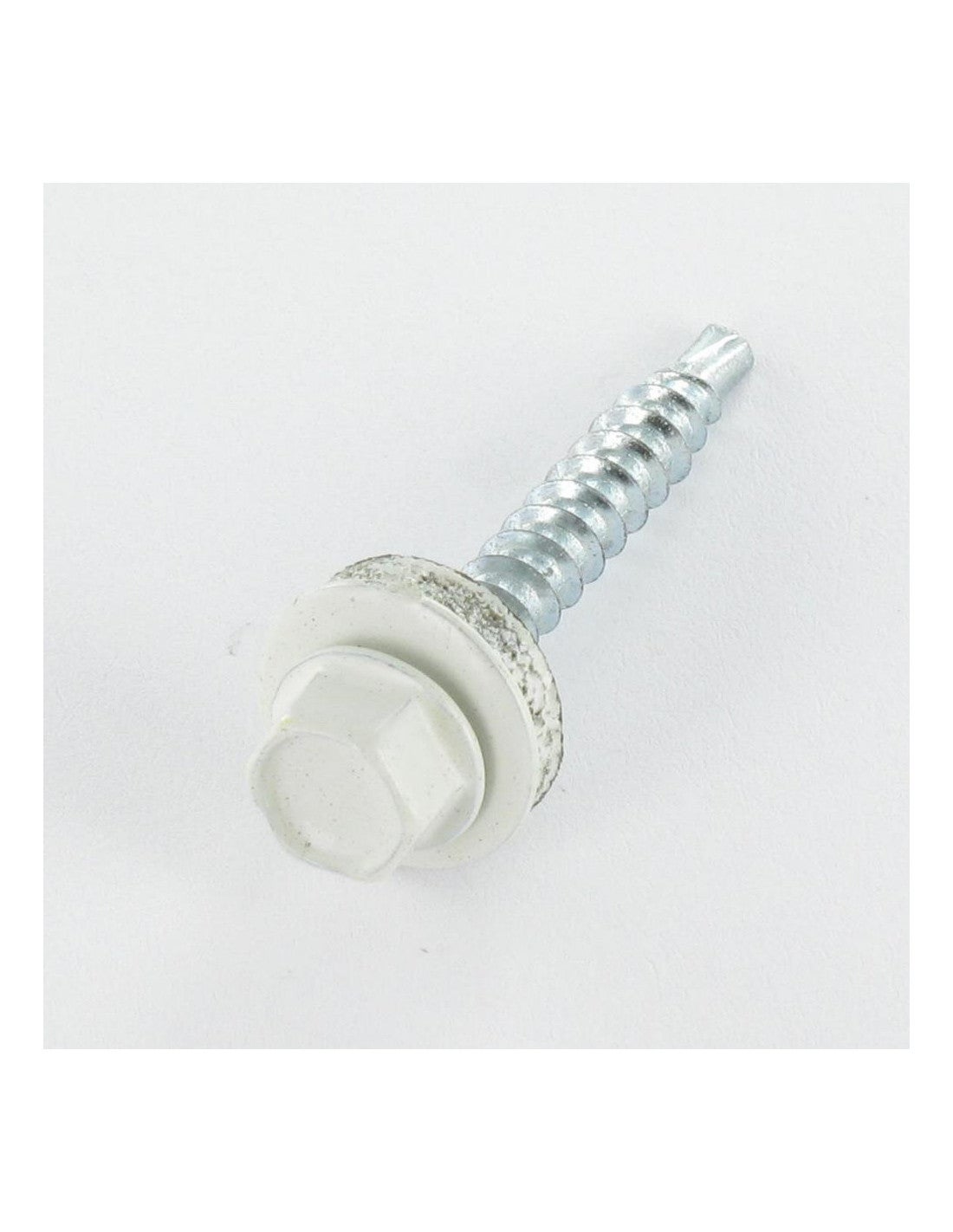 Vis autoperceuse Tête hexagonale TH 4.8X35 Rondelle d"étanchéite avec joint néoprene EPDM Acier ...