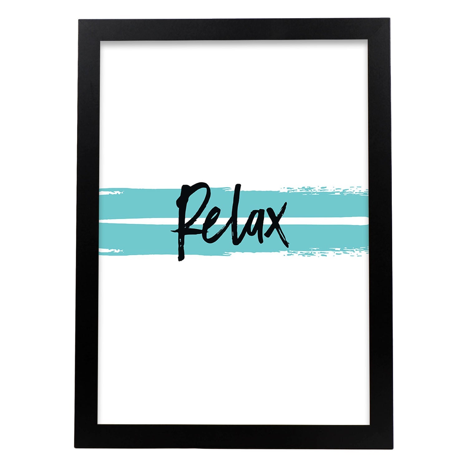 Poster Con Frase Inspiracional. Lámina De Decoración 'relax' Con Frases ...