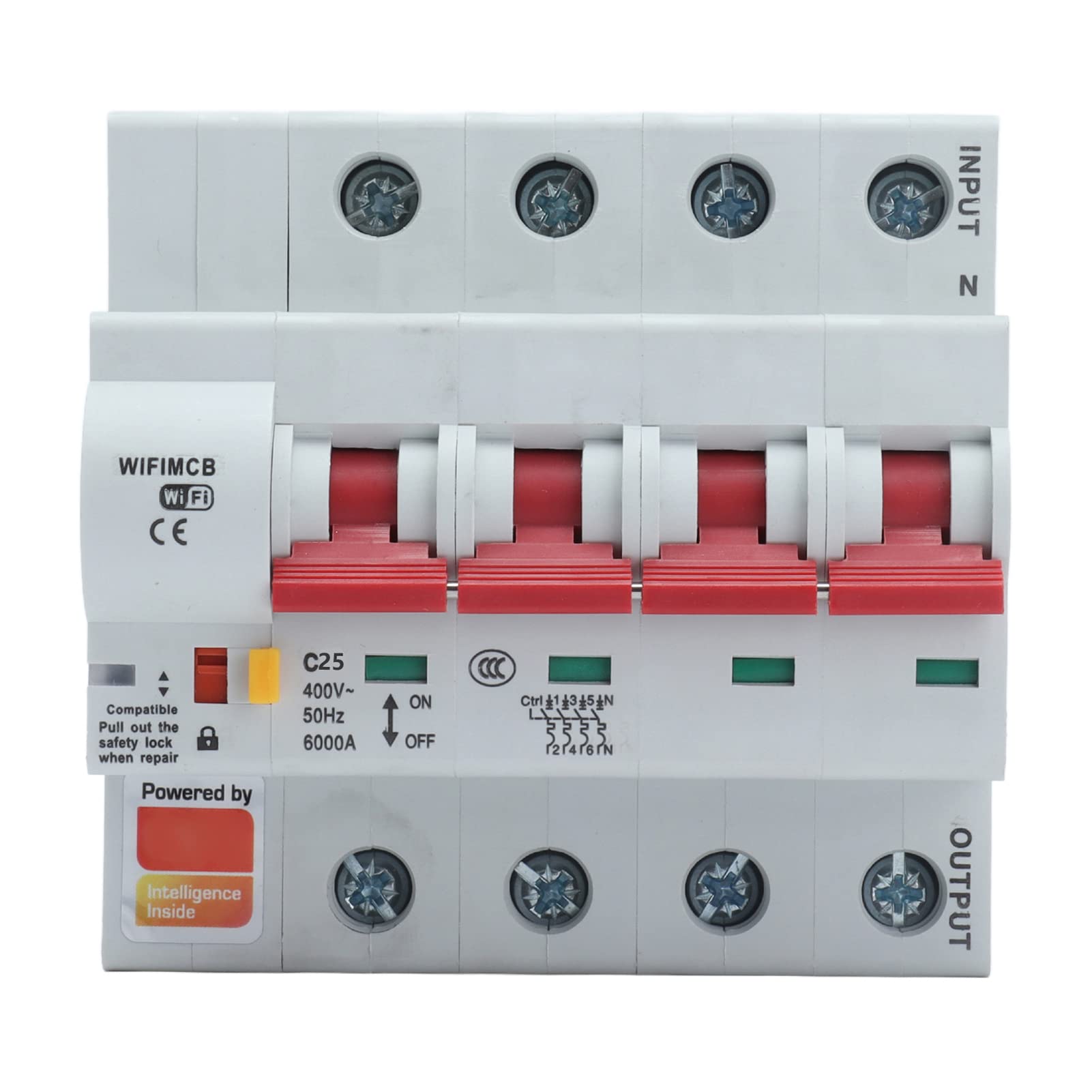 Interruttore automatico Smart WiFi Bluetooth 4P Interruttore remoto AC ...