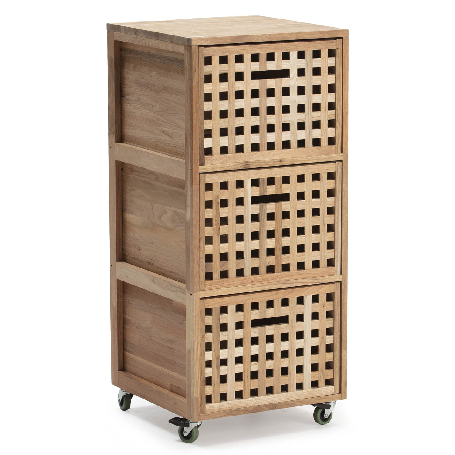 Mueble de baño Bukit 3 cajones con ruedas, 40,5 x 40,5 x 92 cm | Leroy ...