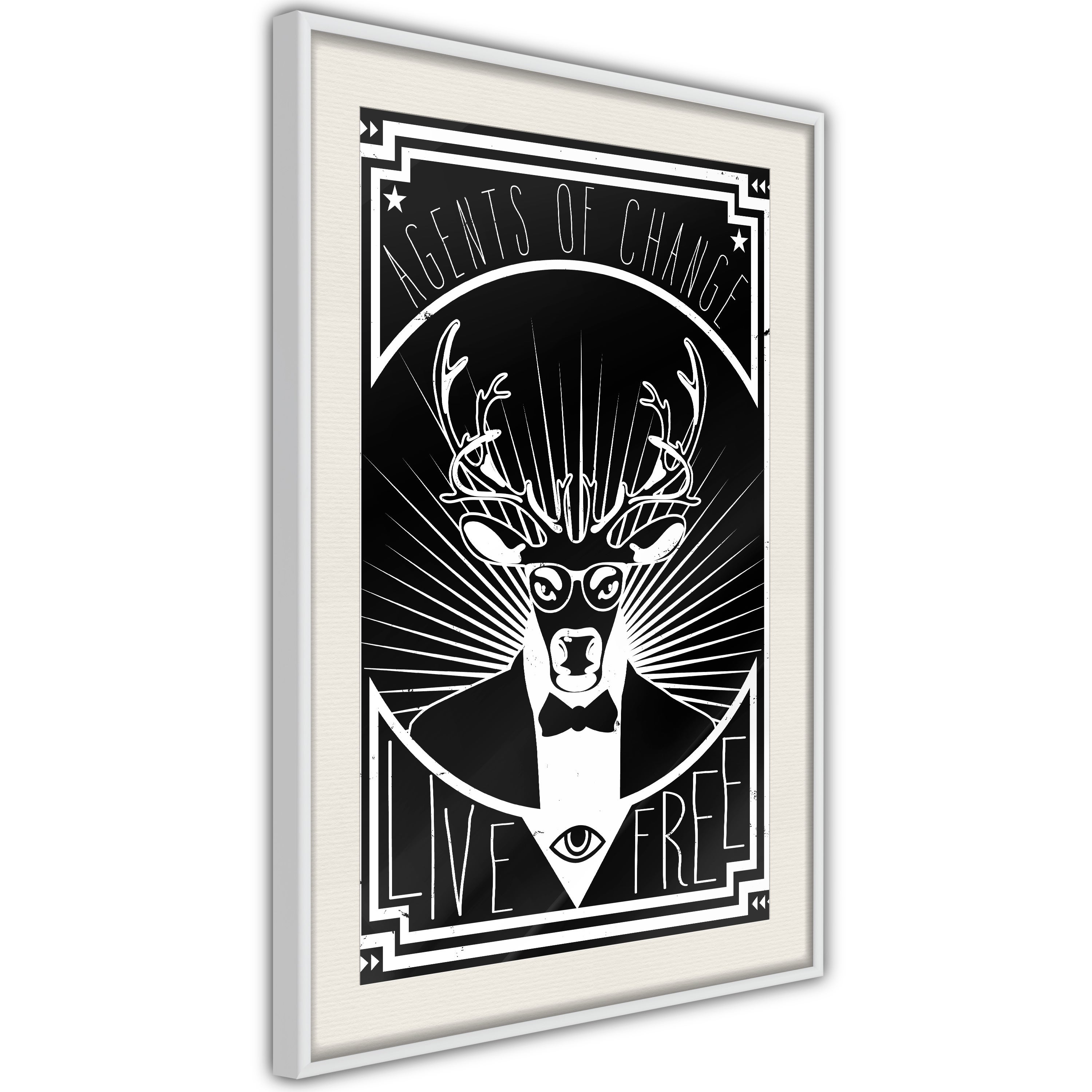 Poster et affiche - Secret Agent 20x30 cm | Leroy Merlin