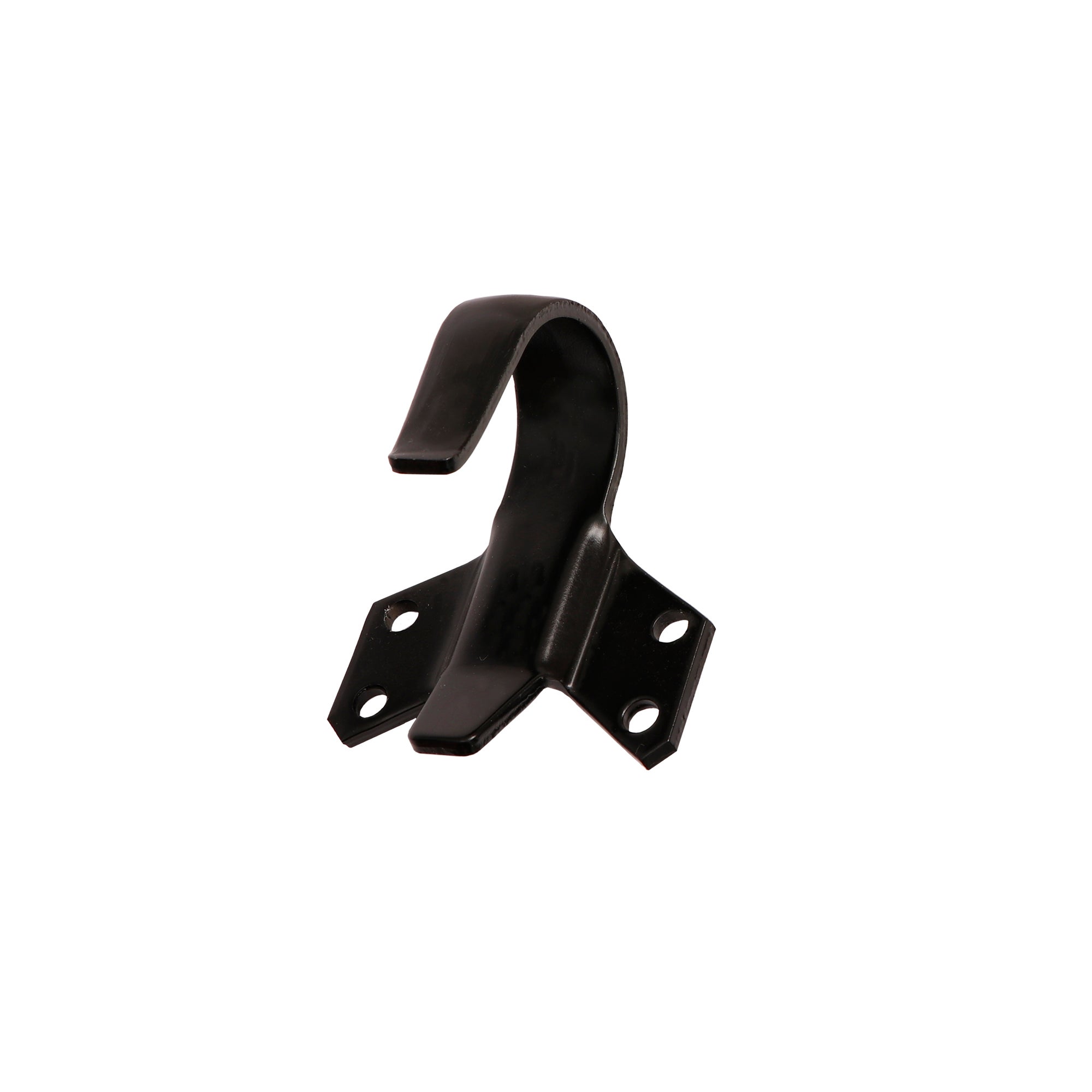 Crochet plat Aluminium Noir | Leroy Merlin