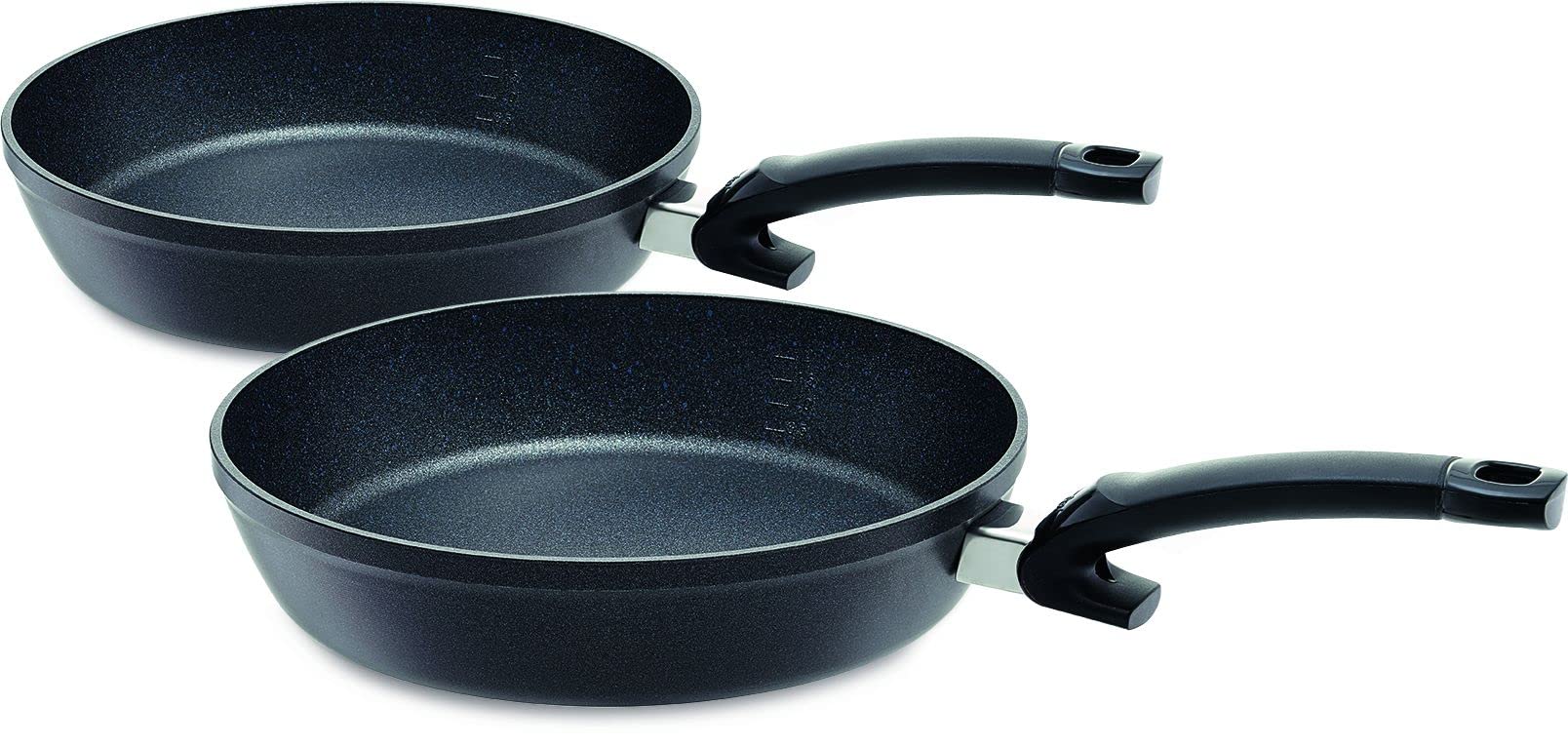 Fissler Adamant Comfort Advantage,Set di padella in alluminio rivestite 24 cm, 28 cm, 2 pezzi ...