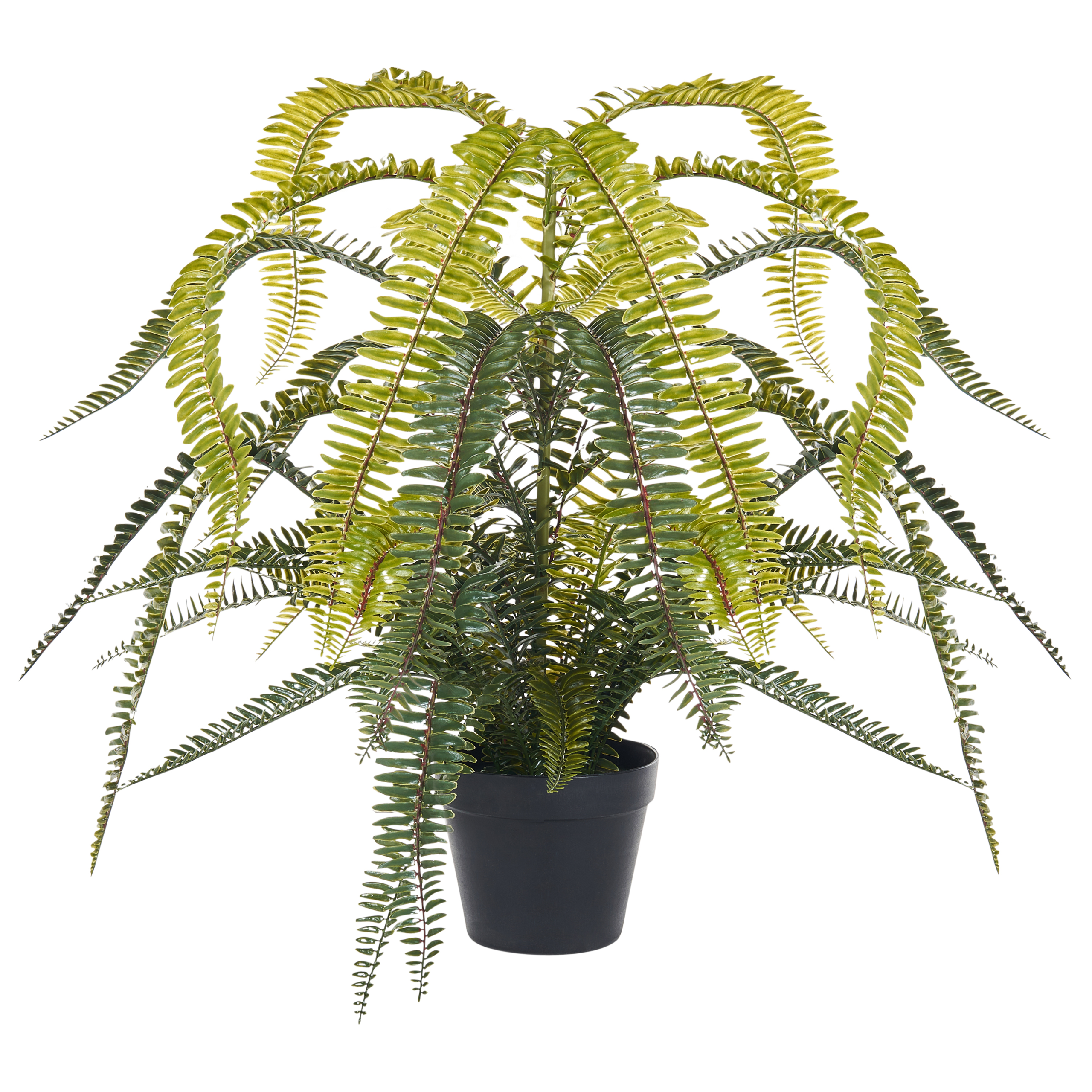 Beliani Planta artificial FERN LEAF PLANT 105 cm Verde | Leroy Merlin