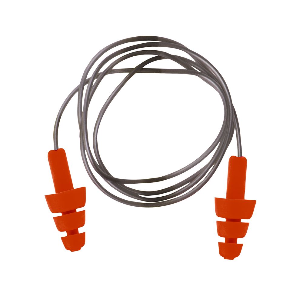 Bouchon anti-bruit Portwest TPE Réutilisable avec cordelette (50 paires ...