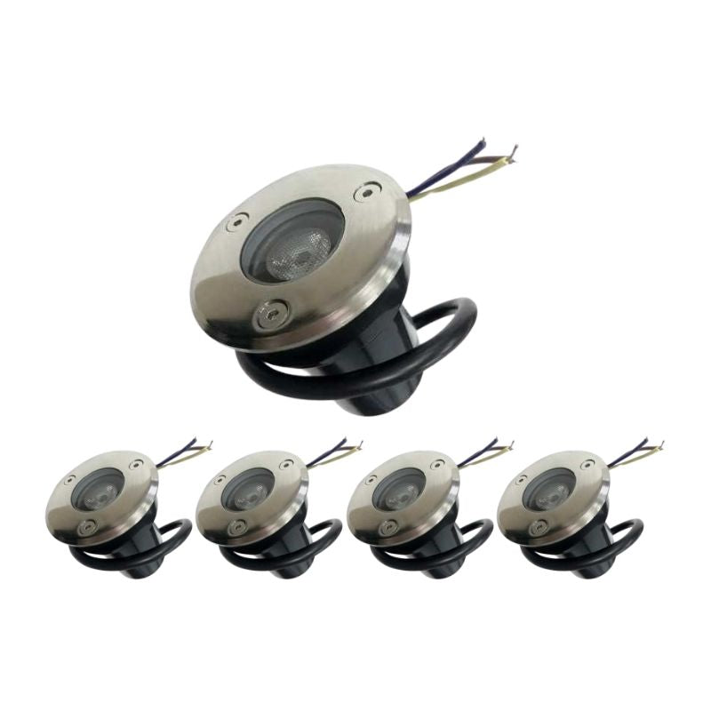 Foco LED empotrable de exterior IP65 220V Sol 3W 45° - Pack de 5 ...