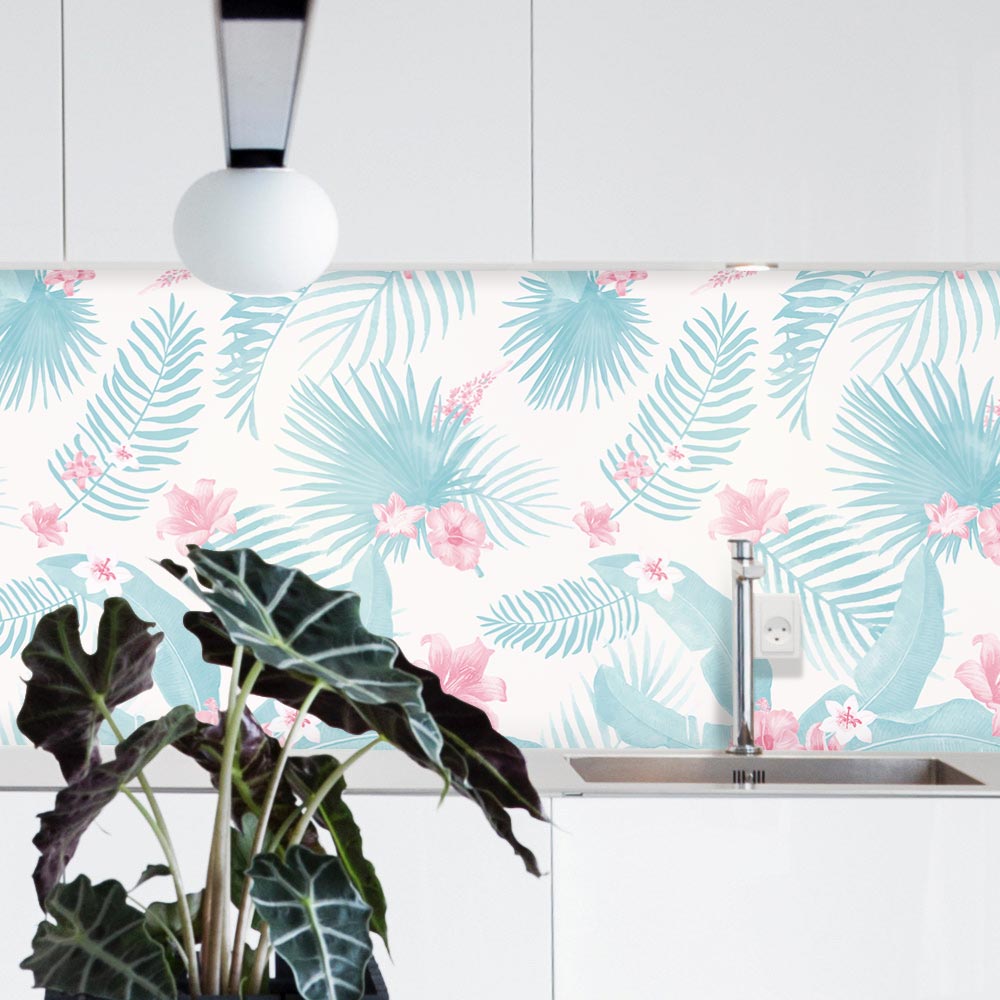 Crédence Adhésive Palmier Bali - 300 x 60 cm | Leroy Merlin