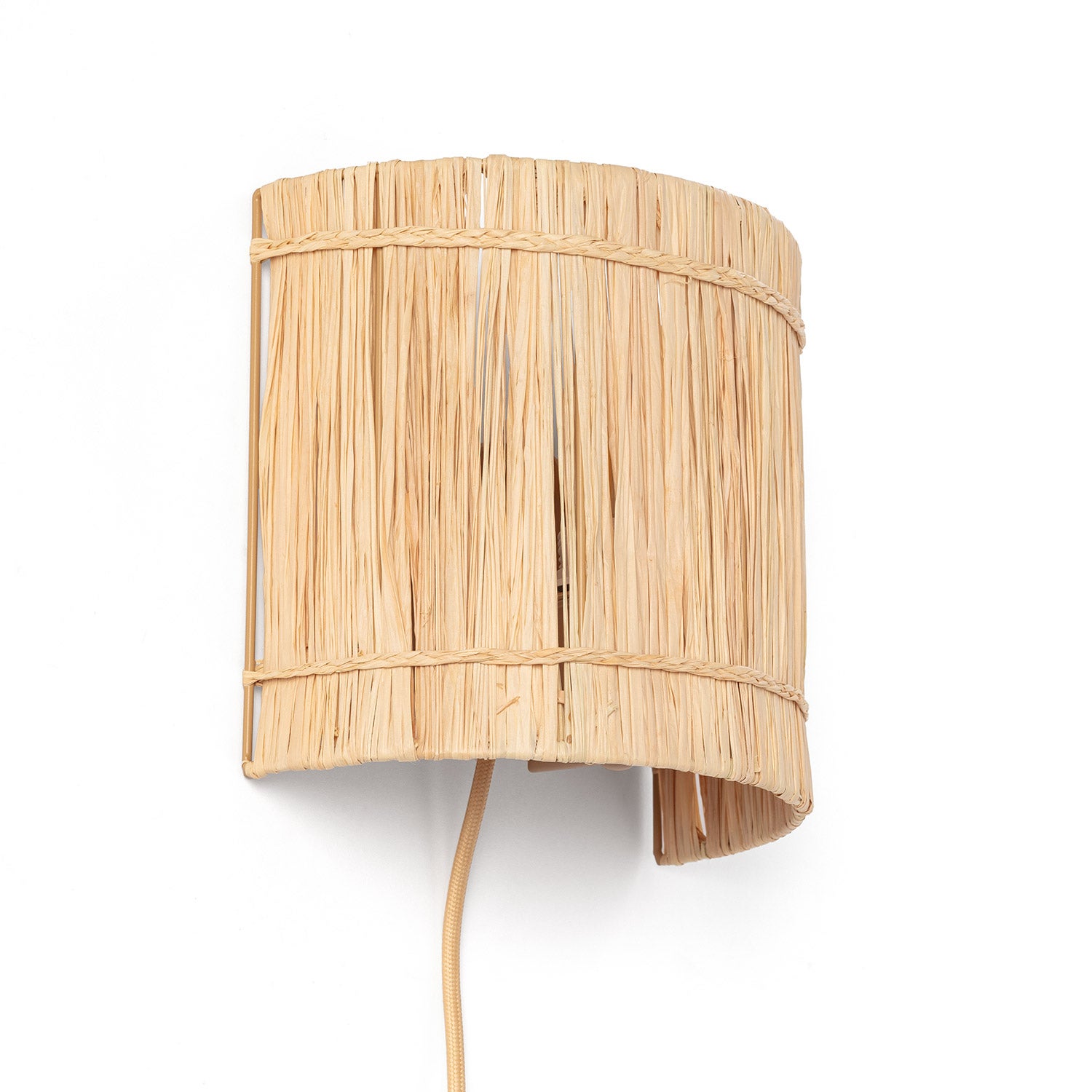 Applique Murale Fibres Naturelles Girul Naturel | Leroy Merlin