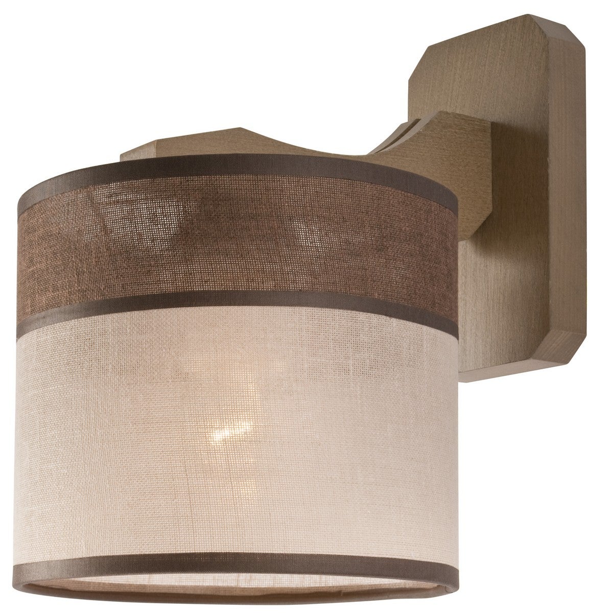 Lámpara de Pared Andrea, Madera, Marrón, EPIKASA | Leroy Merlin