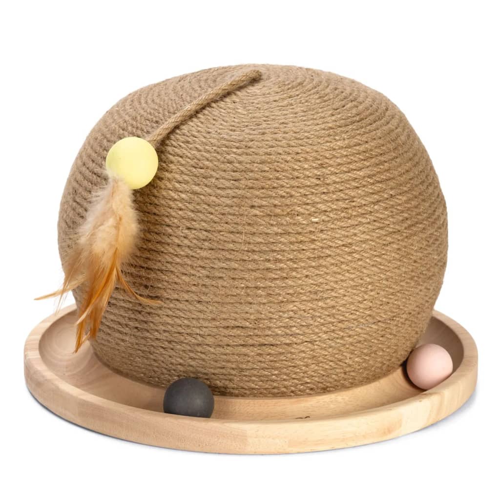 Griffoir en forme de globe Mila 29,5x22 cm Bois Designed by Lotte ...