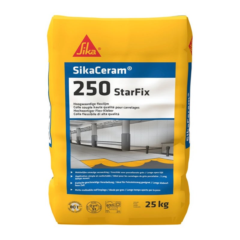 SikaCeram-250 StarFix - Mortero adhesivo deformable para baldosas ...