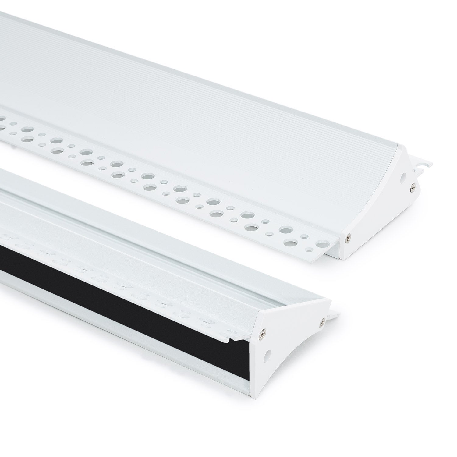 Profilé Aluminium Encastré dans Plâtre/Placo pour Rubans LED jusqu'à 20 ...