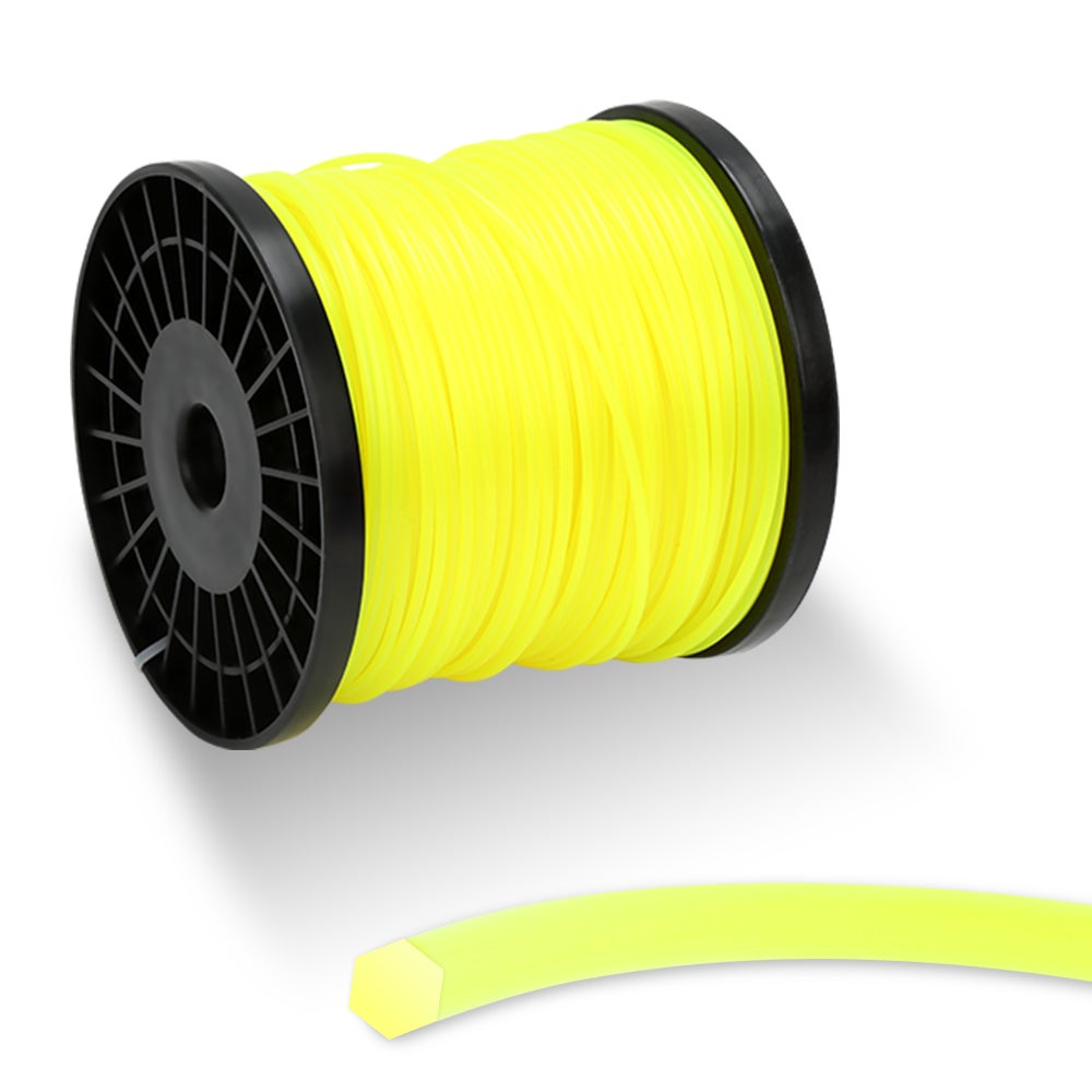Fil de coupe 100M 3.0mm 6-skant Fil de coupe en nylon pour ...