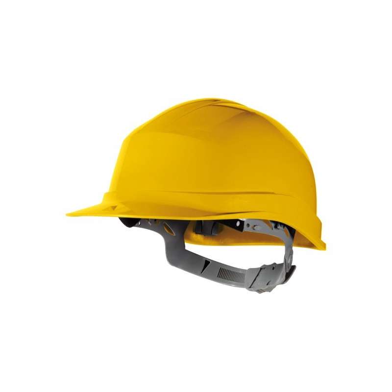 Casque de Chantier DELTAPLUS ZIRC1BC Serrage glissière jaune | Leroy Merlin