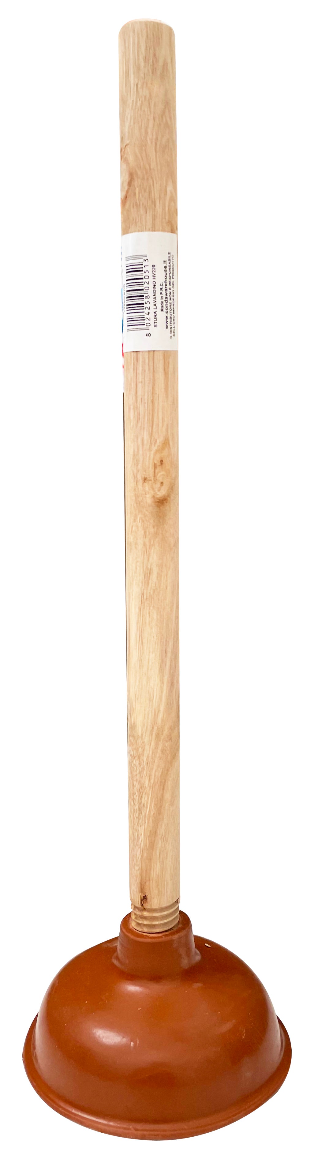 Desatascador con ventosa y mango de madera Casre3852, fabricado en ...