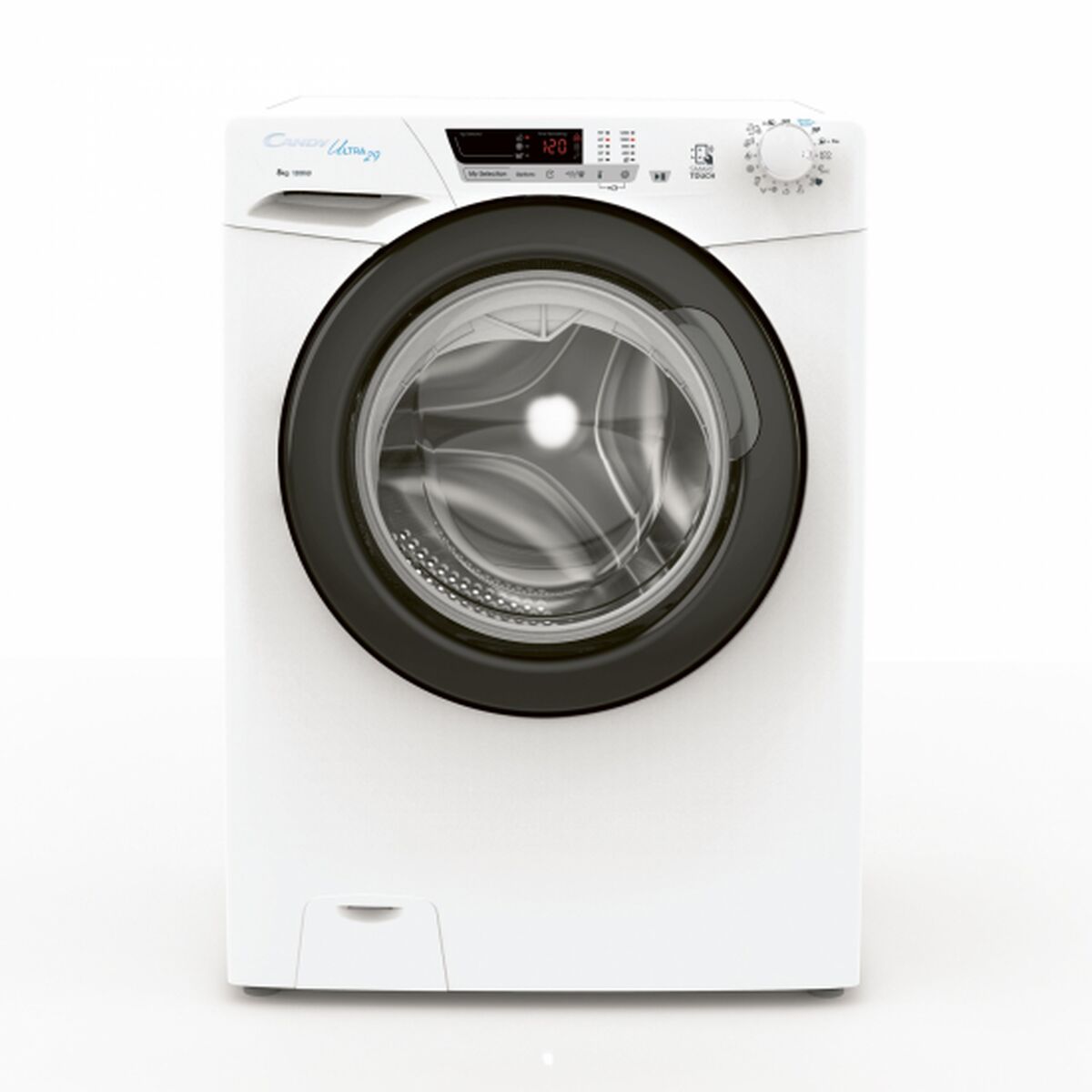 Machine à laver Candy HCU1282DWB41S 60 cm 8 kg 1200 rpm | Leroy Merlin
