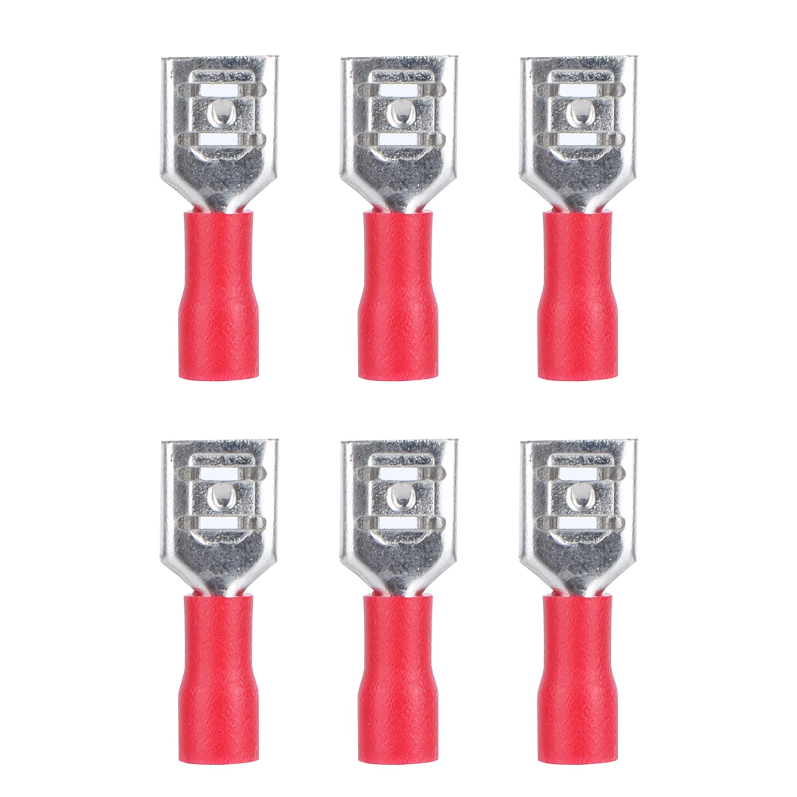 Conector de cable de horquilla aislado FDD1.25‑250 hembra, resistente ...