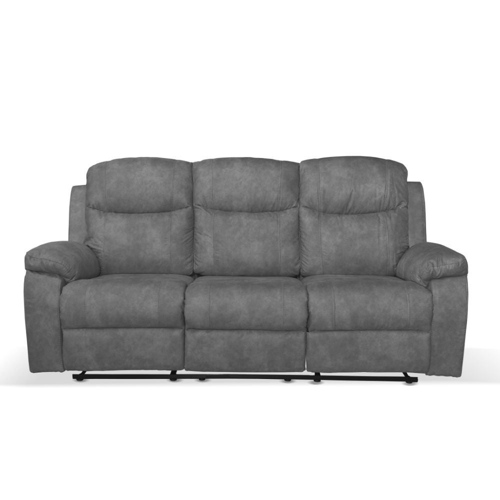 Canapé inclinable gris foncé 211x100x90 | Leroy Merlin