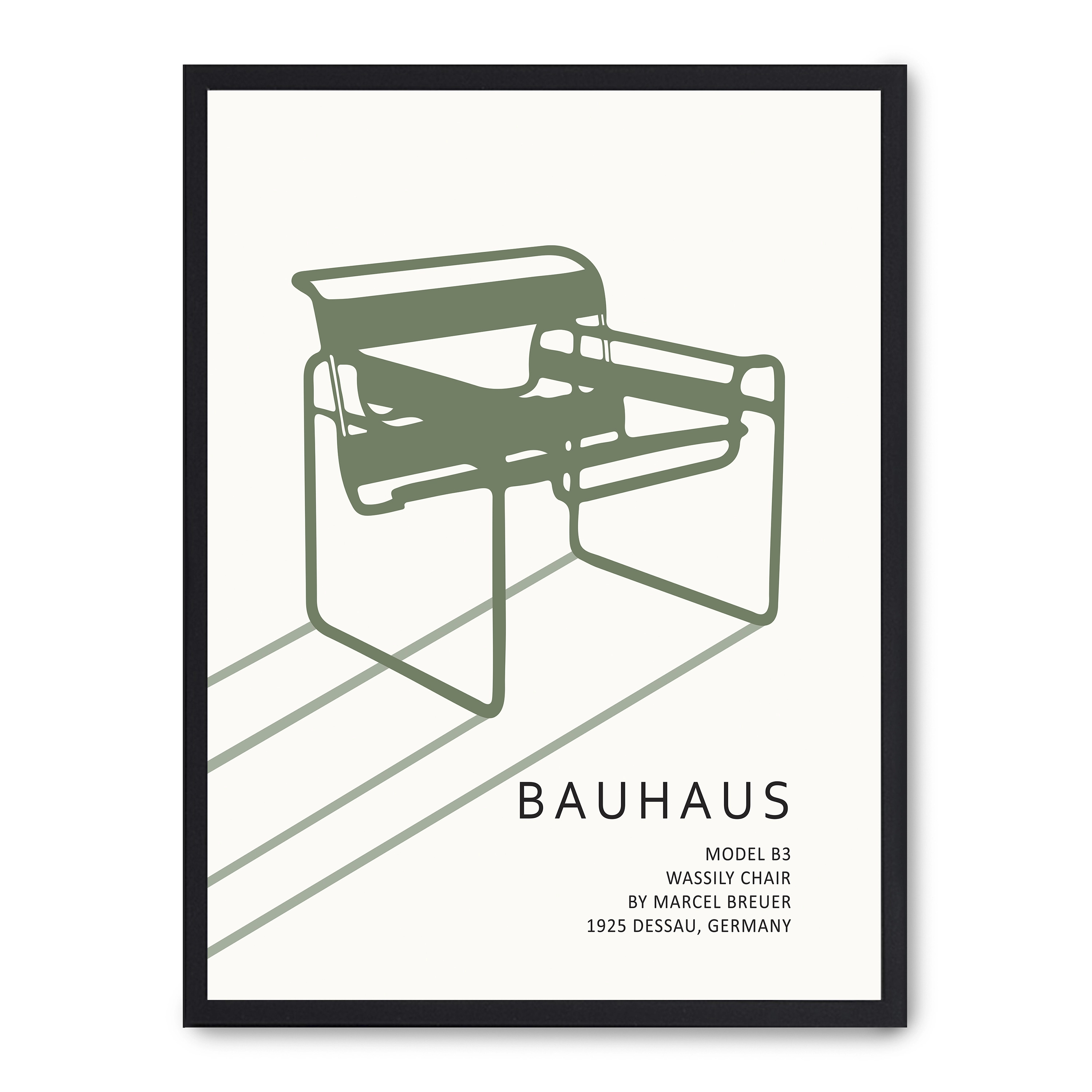 Chaise bauhaus je peins | Leroy Merlin