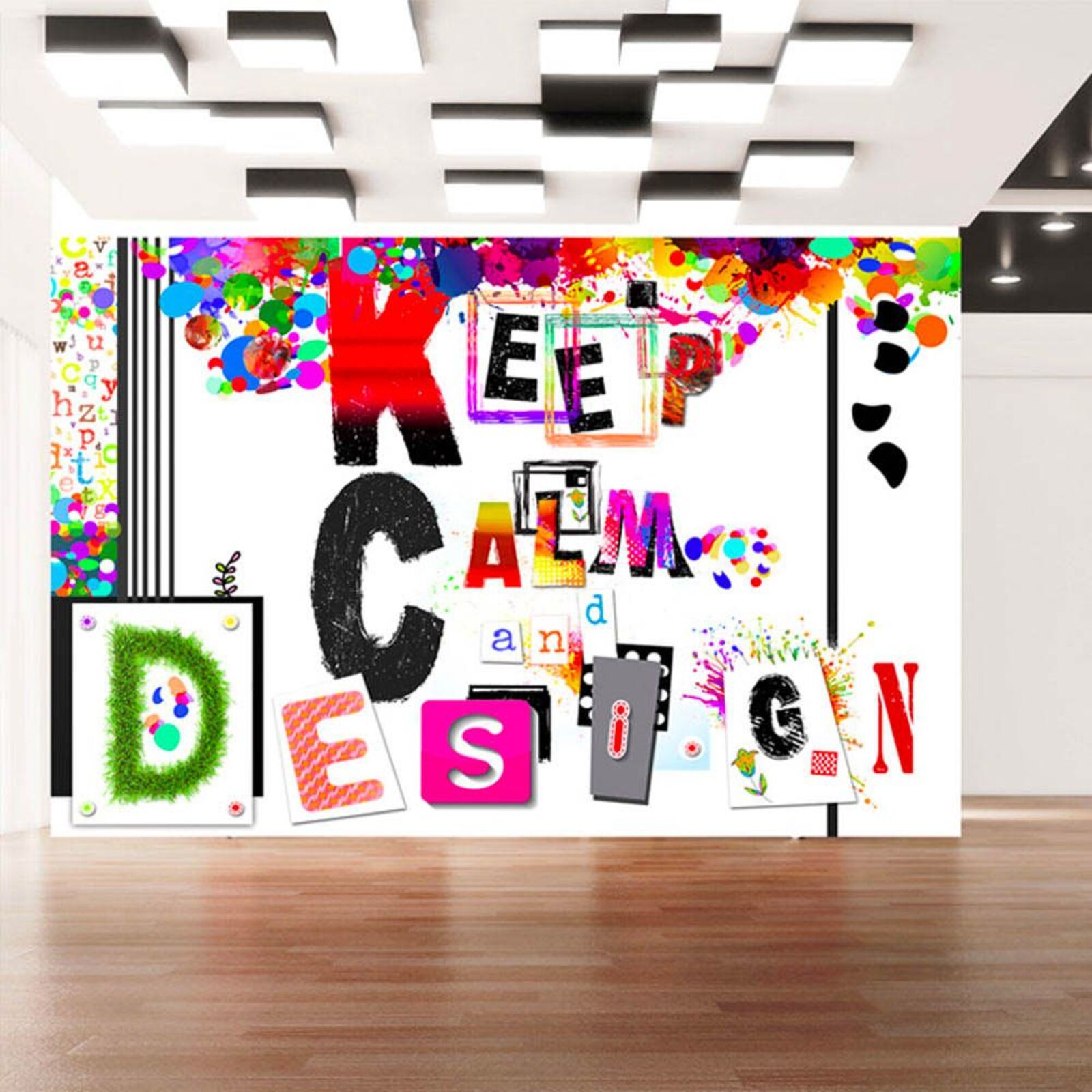 Papier peint reste calme et design - 250 x 175 cm | Leroy Merlin