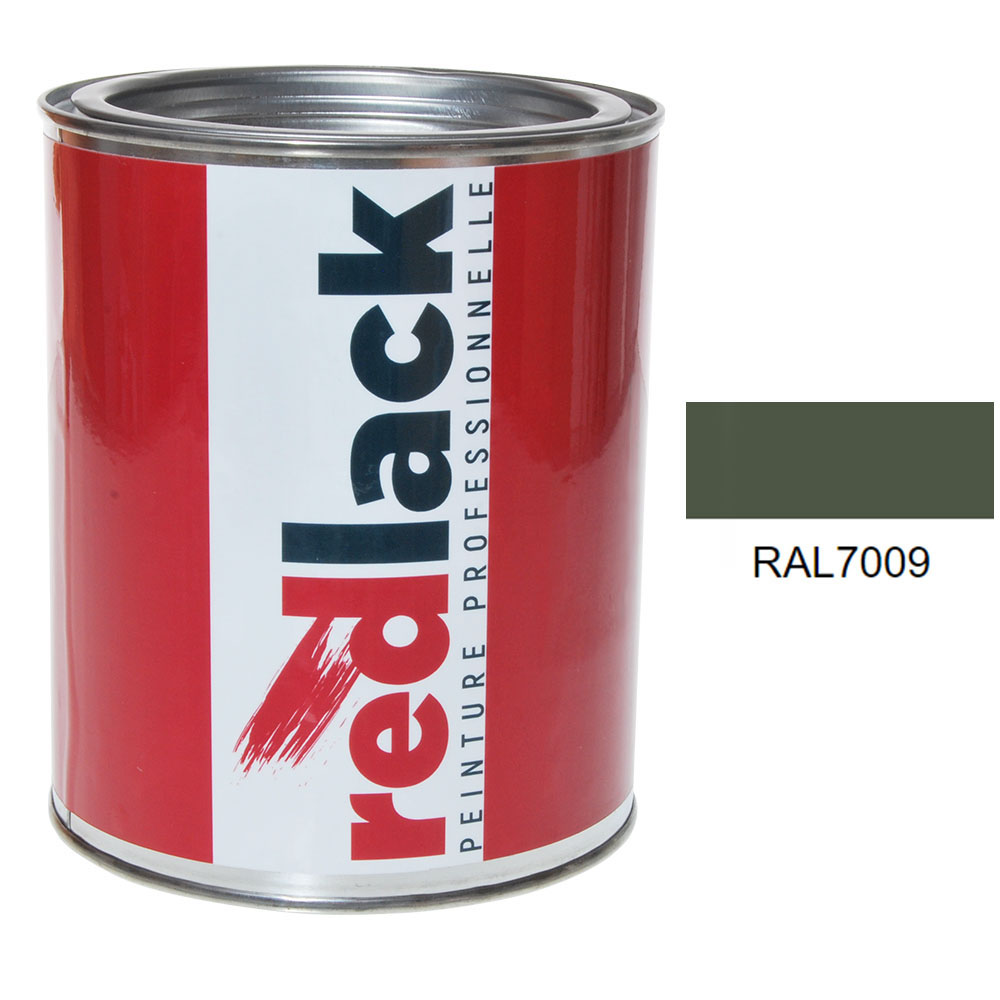 Pintura gris verdoso RAL 7009 Multisoporte mate 1L Redlack | Leroy Merlin