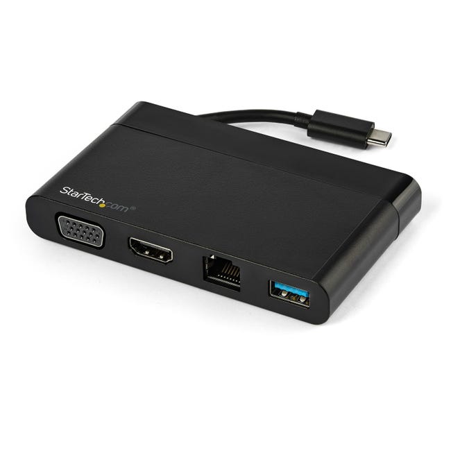 StarTech.com Adaptateur Multiport USB-C avec HDMI, VGA, Gigabit ... StarTech.com Adaptateur Multiport USB-C avec HDMI, VGA, Gigabit ...