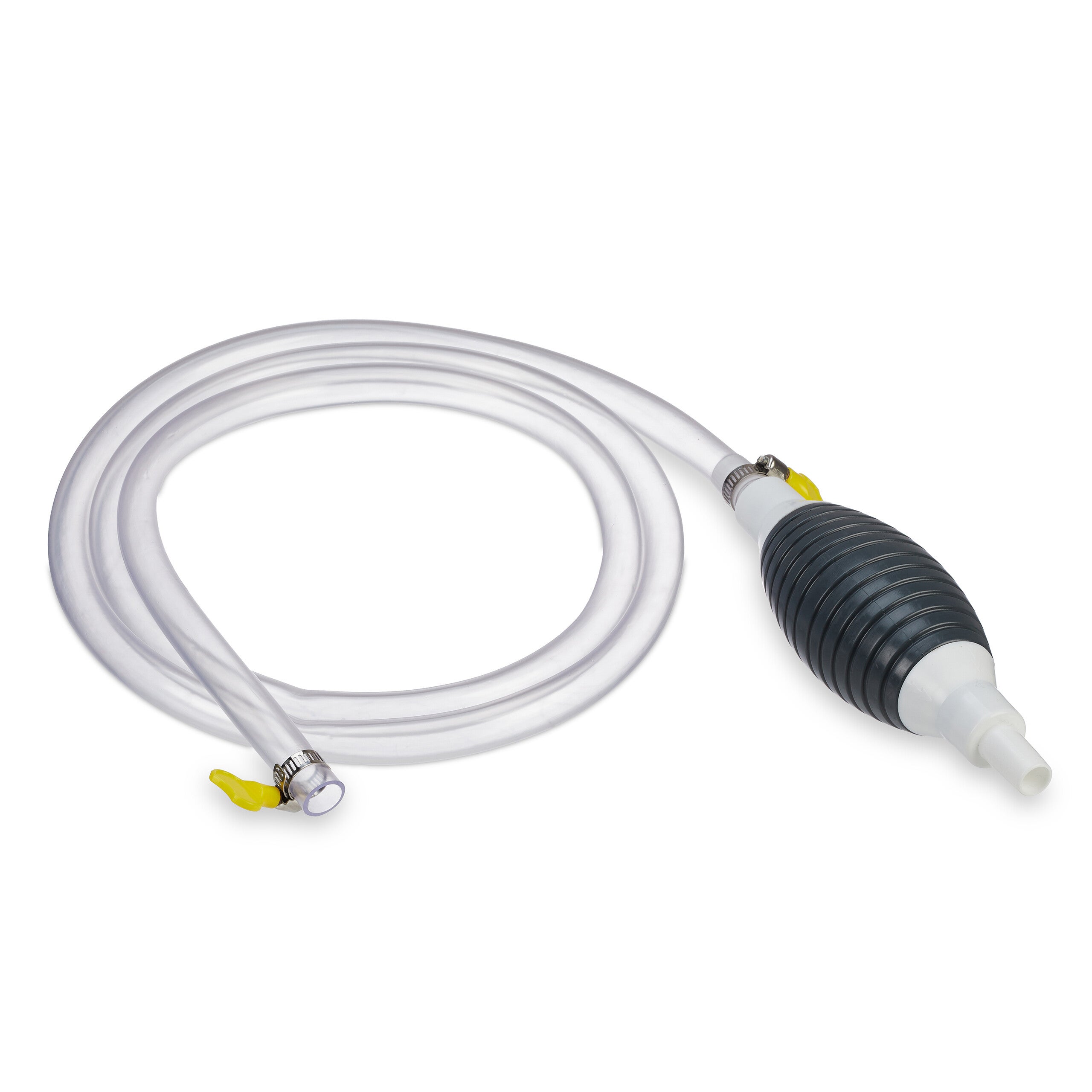 Relaxdays Pompa per Travaso Gasolio e Acqua, Olio Motore, Set 2 Tubi ...