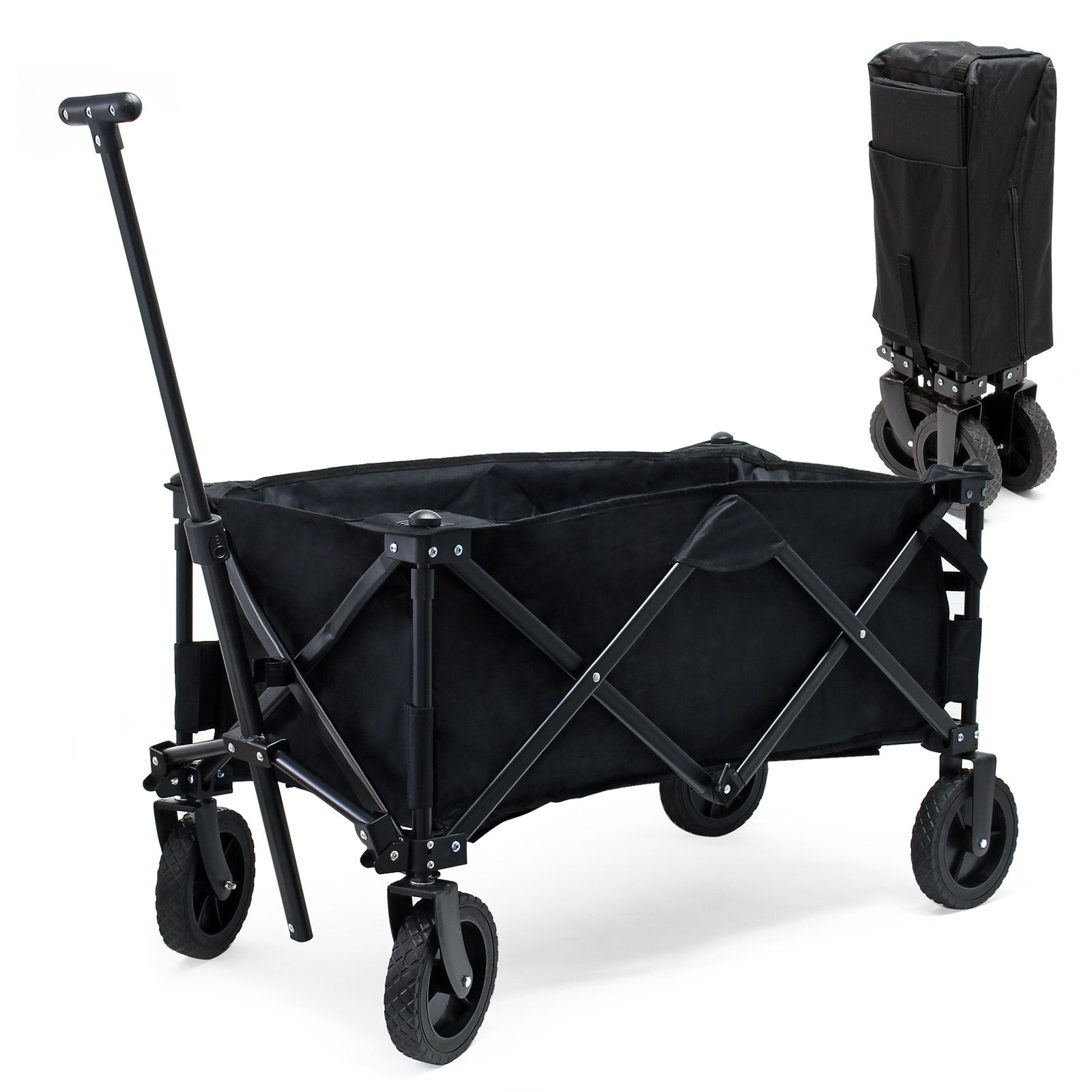 Chariot transport pliant Enfant – 1000 x 490 x 980 mm – Charge max. 60 ...
