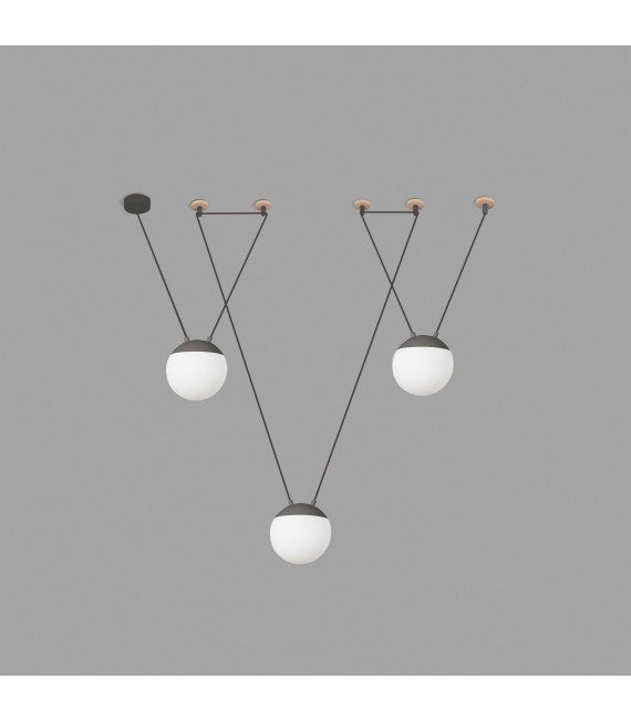 MINE SPACE SUSPENSION GRISE 3L -FARO | Leroy Merlin