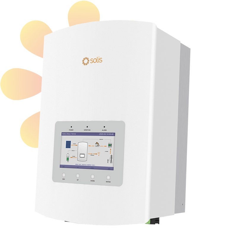 Inversor Solar híbrido Solis 6kW 48V S5-EH1P6K-L (15A) incluye medidor ...