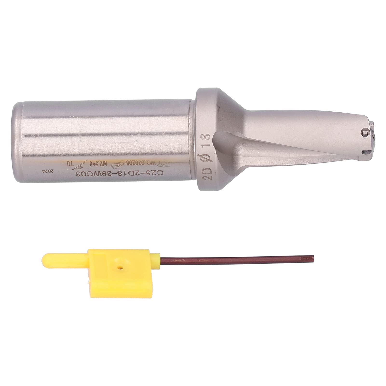 Porte-outil de forage en U Porte-outil CNC en carbure Accessoires de remplacement C25-2D18 ...